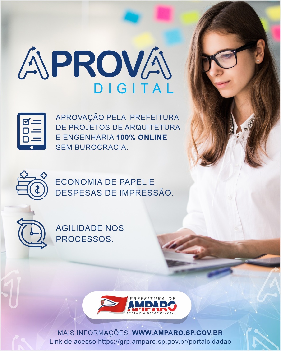 Aprova Digital – Prefeitura de Amparo lança sistema de aprovação de ...