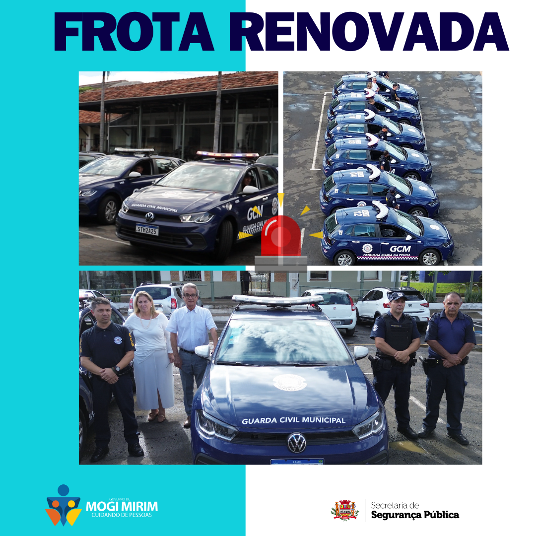 GCM RENOVA FROTA COM SEIS NOVAS VIATURAS