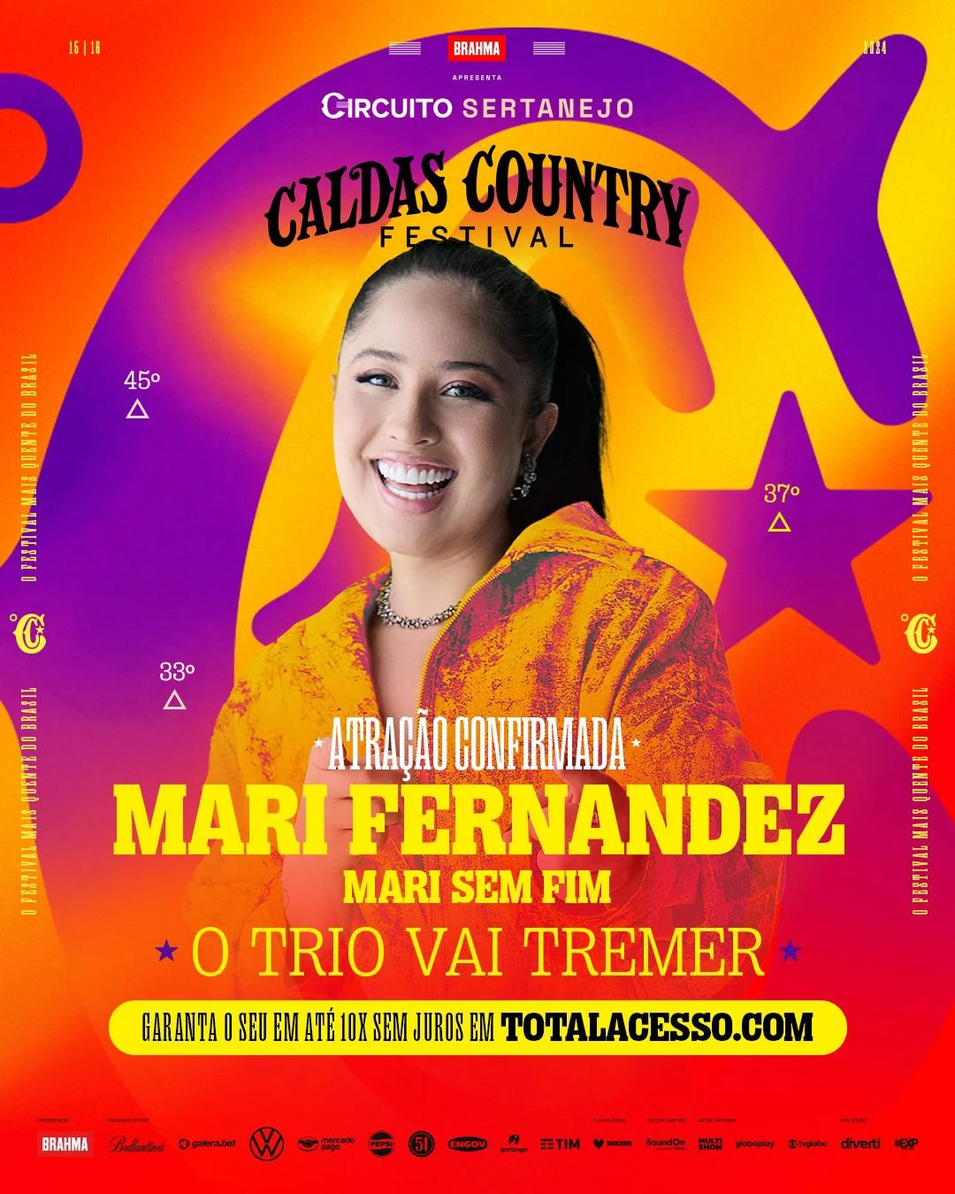 Caldas Country Festival 2024 anuncia Mari Fernandez com a festa “Mari ...